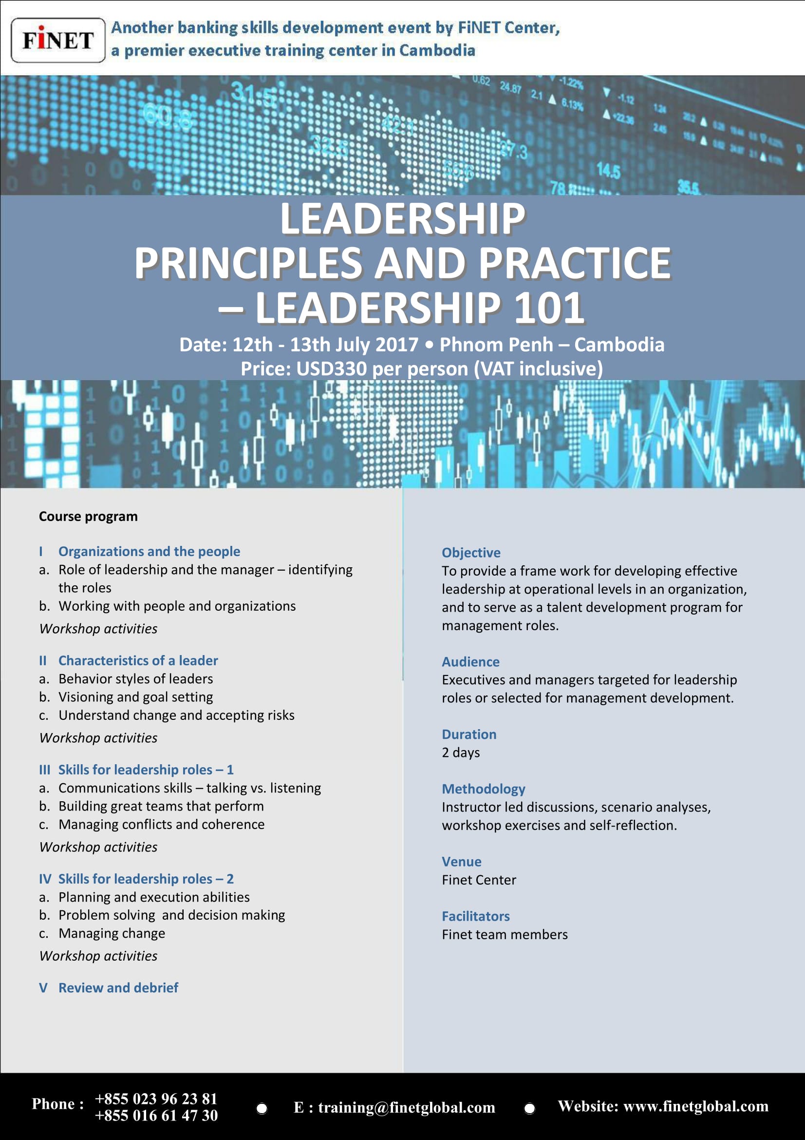 Leadership Principles And Practice – Leadership 101